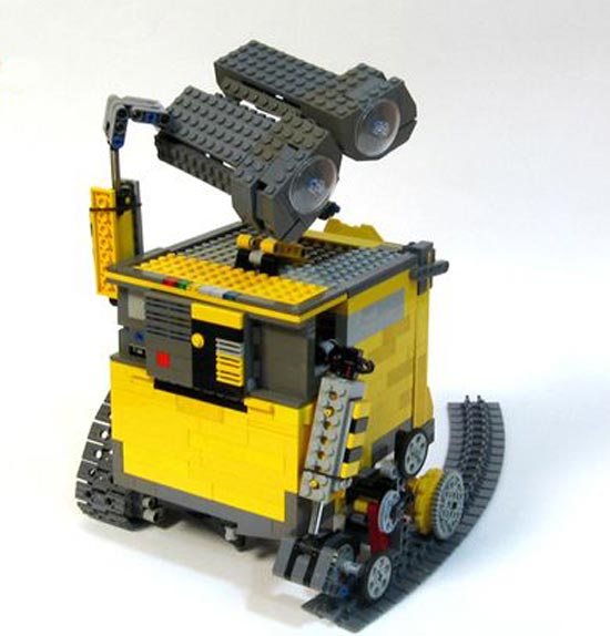 BLOG DOS BRINQUEDOS: Transformer Lego Wall-E