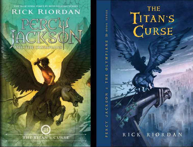Percy Jackson Fans Unite!: The Titan's Curse New Cover!