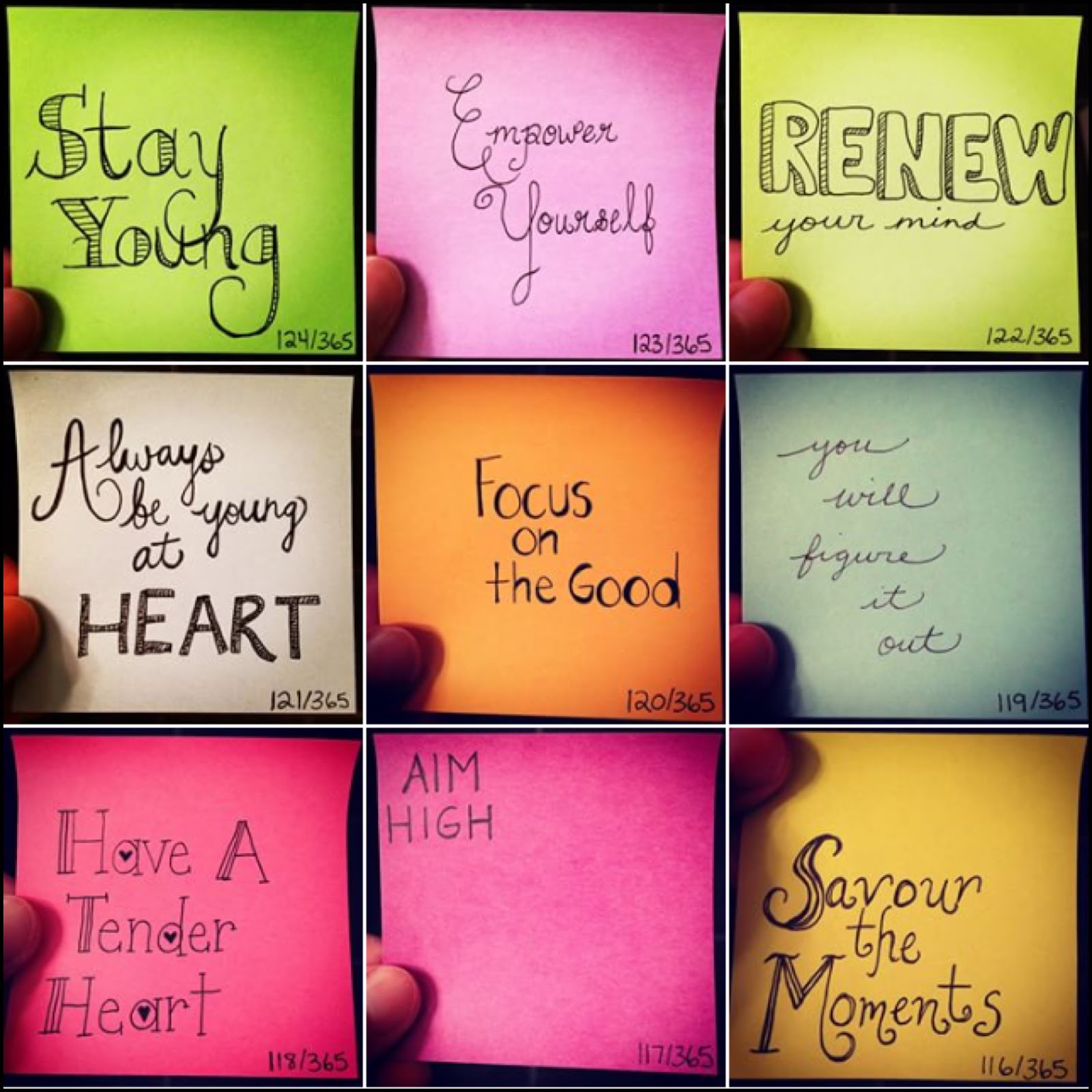 The Candy Dish: A Year of Positivity