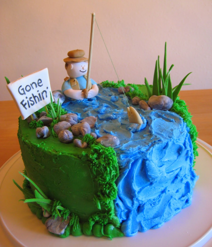 Birthday Cake Pictures: Fishing Cakes Men