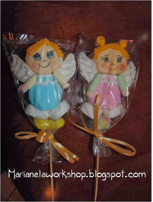 MARIANELA'S WORKSHOP: Little Angel Marshmallow- Angelitos de Bombon