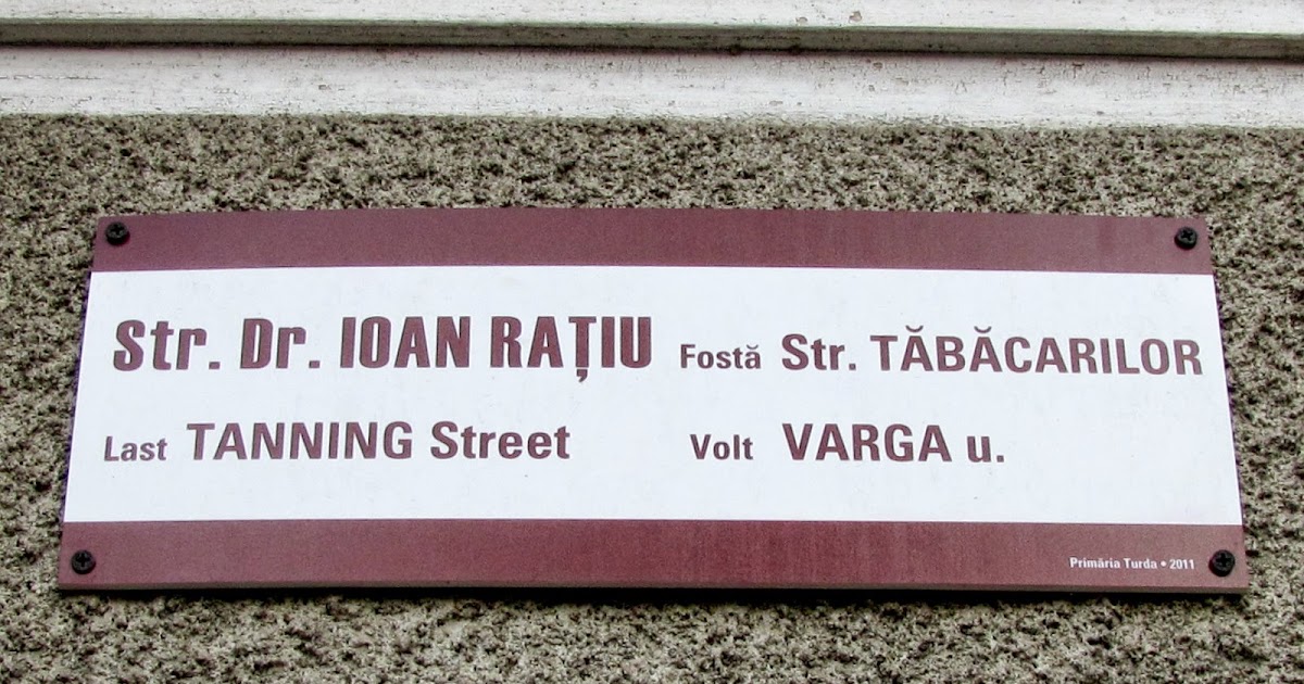 Lumea văzută din Turda: Turda - Str. Dr. Ioan Ratiu - informatii din ...