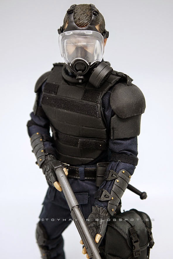 toyhaven: ZCWO 1/6th scale United States Riot Police "Shawn" 12-inch ...