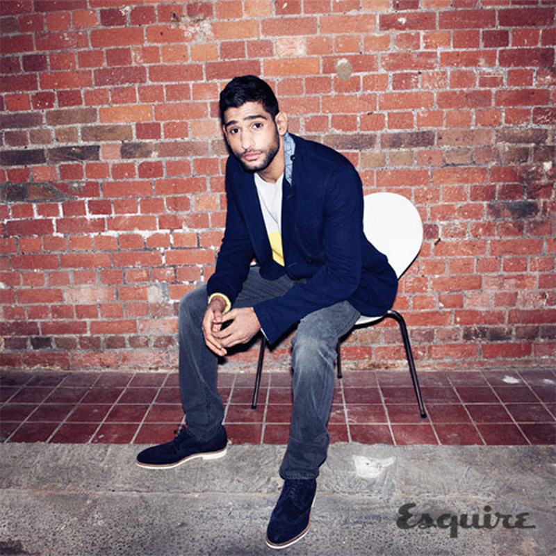 Skinnydip: DAVID TITLOW SHOOTS AMIR KHAN