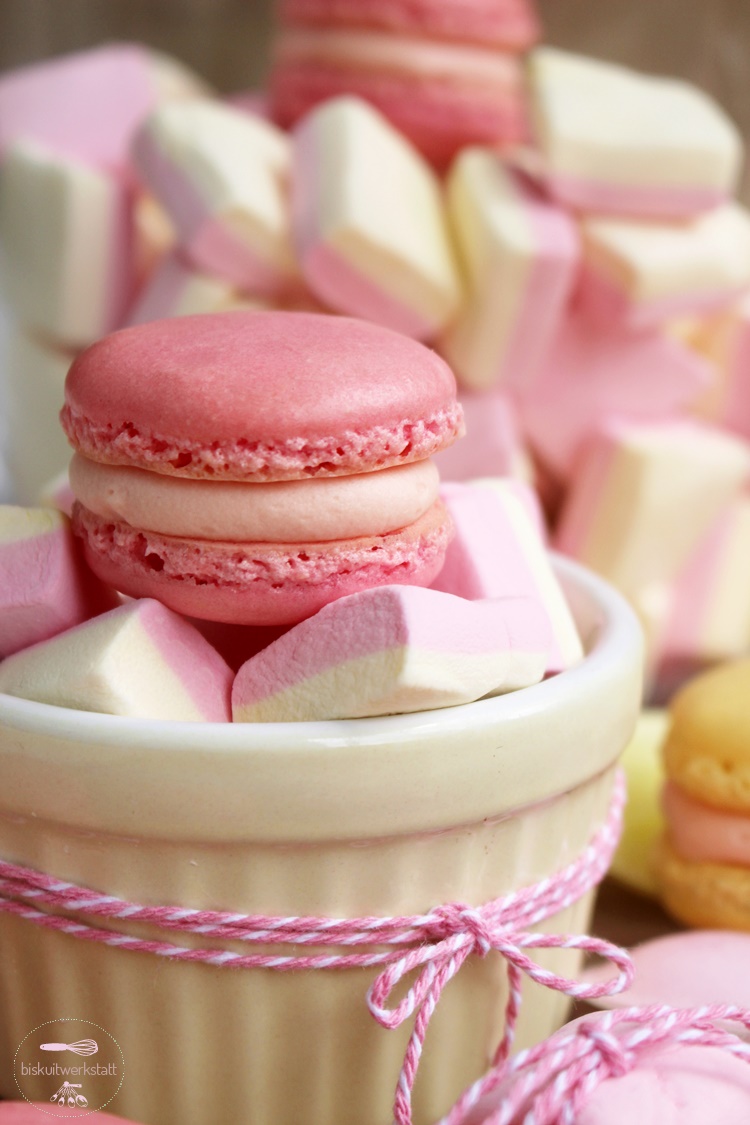 Ein Traum in Pastell: Marshmallow-Macarons* - Biskuitwerkstatt