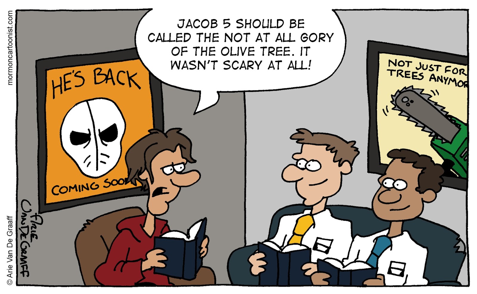 Ward Cartoonist: Allegory of the Olive Tree