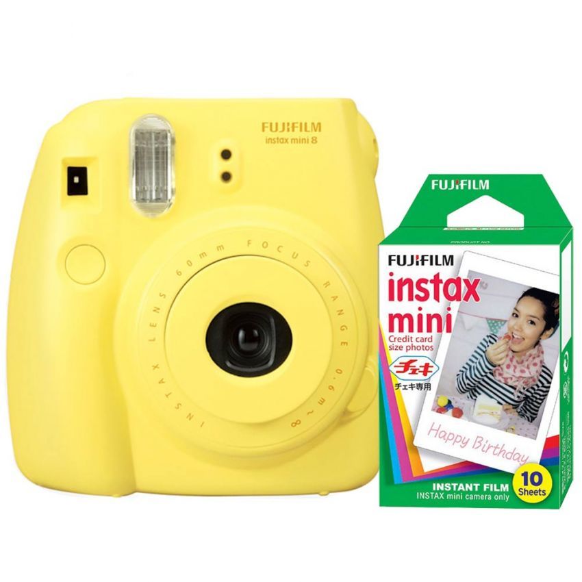 Fujifilm Instax Mini 8 Yellow | Harga Kamera
