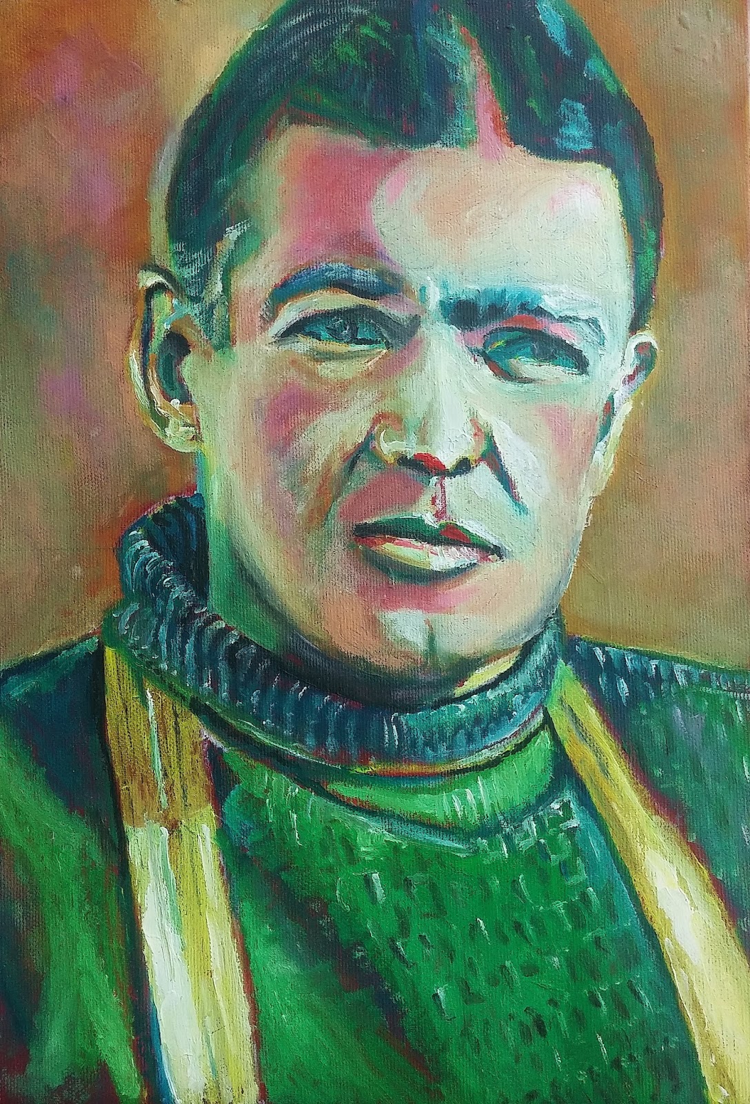 Todd Kruse's Art Blog: Shackleton portrait