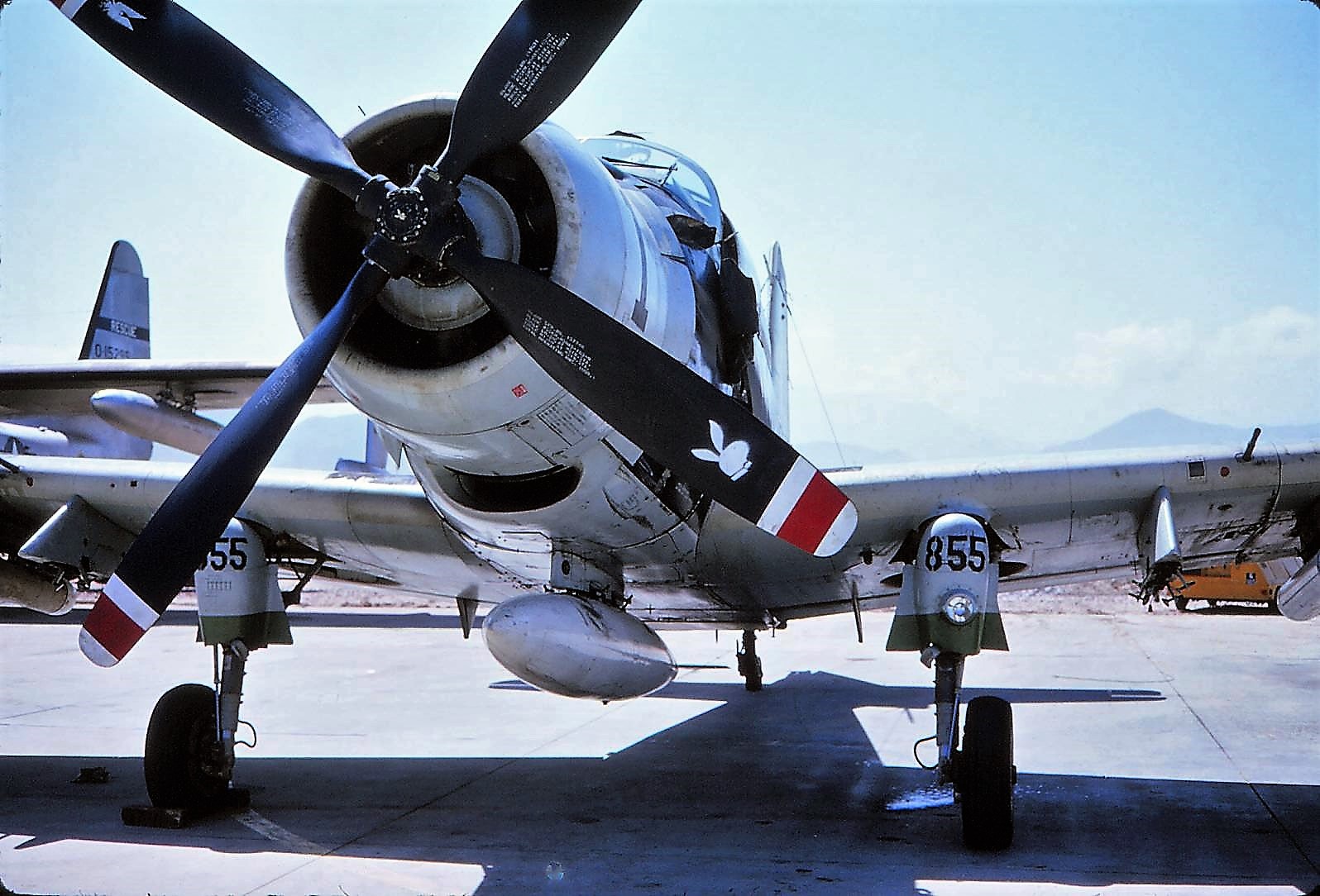 Da Nang Air Base: Aug 14th, 2017, Props and Rotors, the A-1 Skyraider