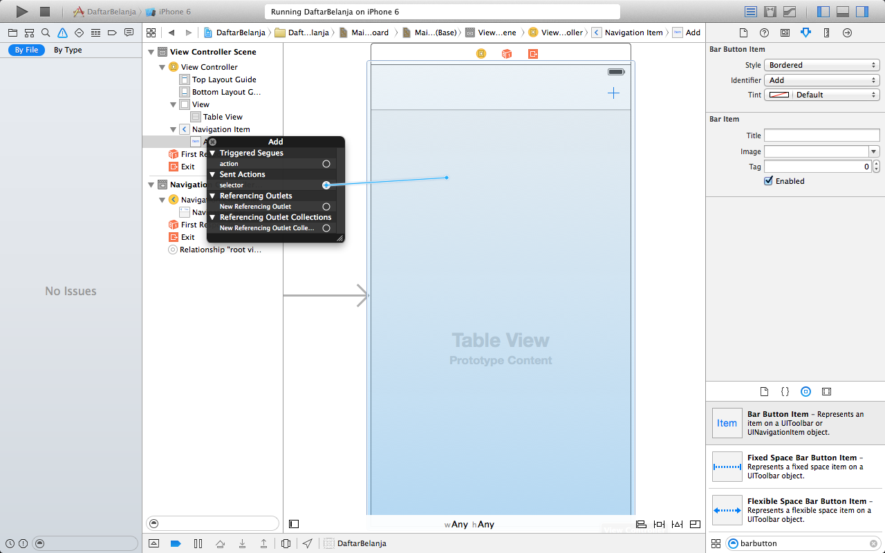 Tutorial Swift: Membuat Aplikasi iPhone Sederhana dengan UITableView (bagian 1)