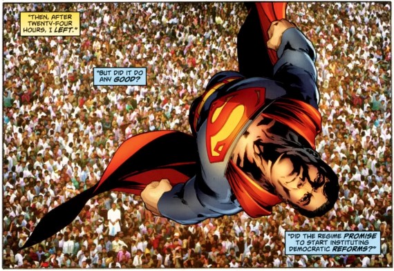 Deranged Gamer: Superman renounces U.S. citizenship, pundits go nuts