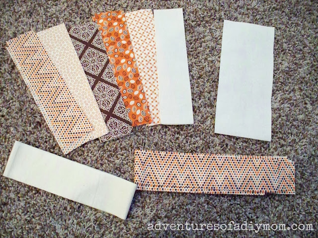 How to Make a Table Runner with Fabric Flowers - Adventures of a DIY Mom