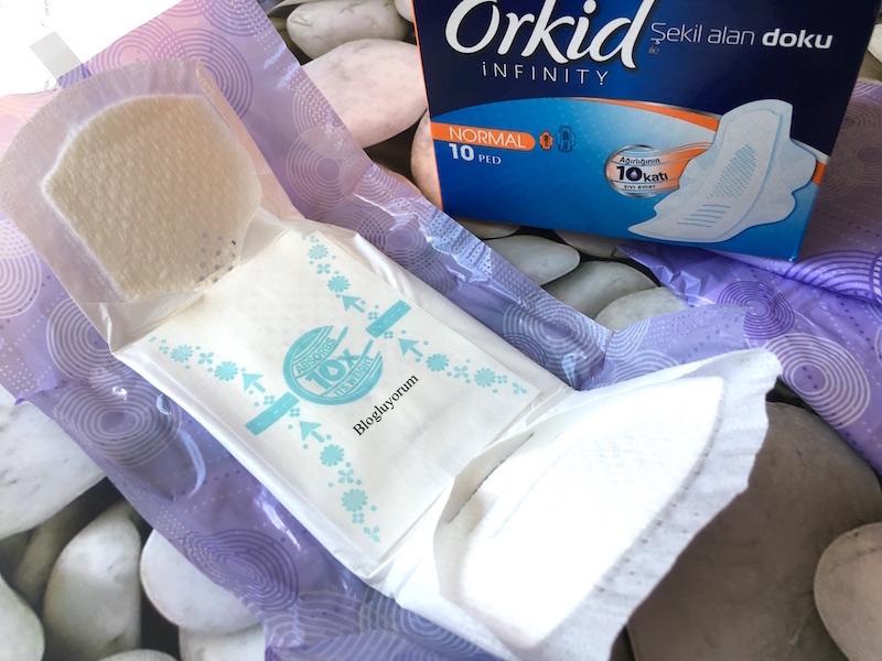 ORKİD iNFiNiTY NORMAL PED İNCELEMESİ|blogluYORUM - Gökçe Bağtır ...