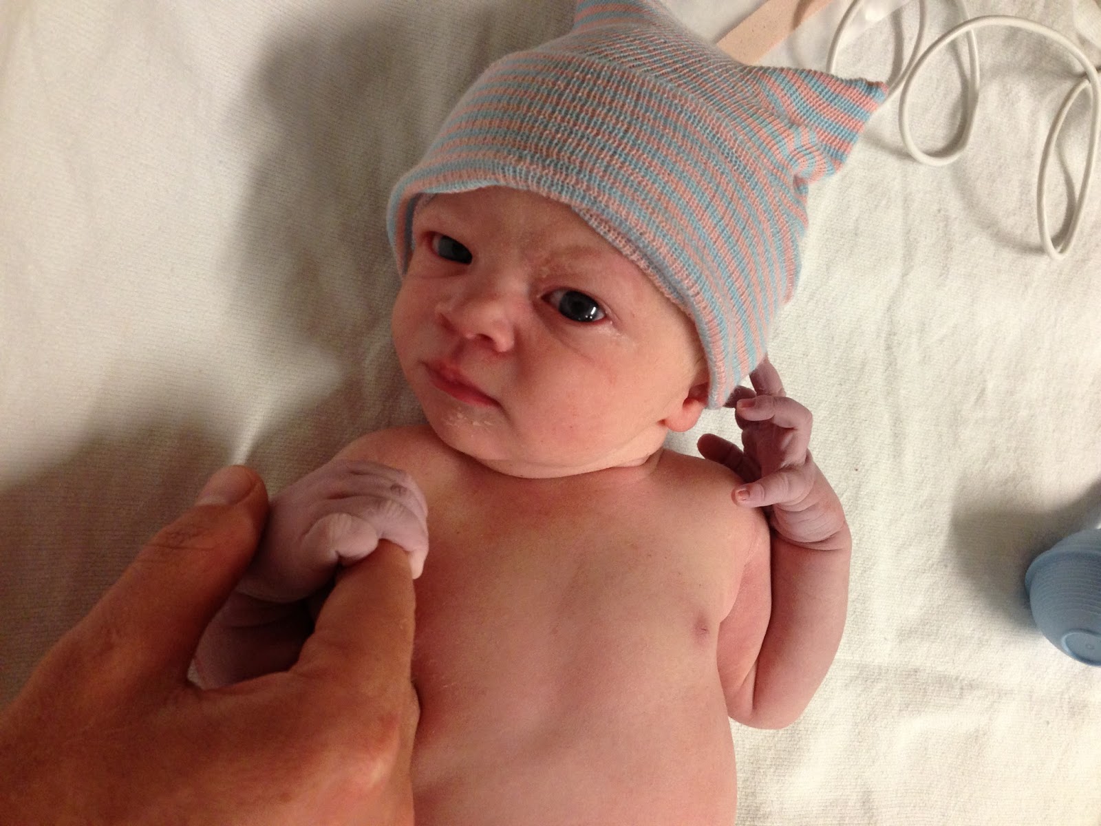 Mrs. Vento's Kindergarten: My new grand baby is here!!!!