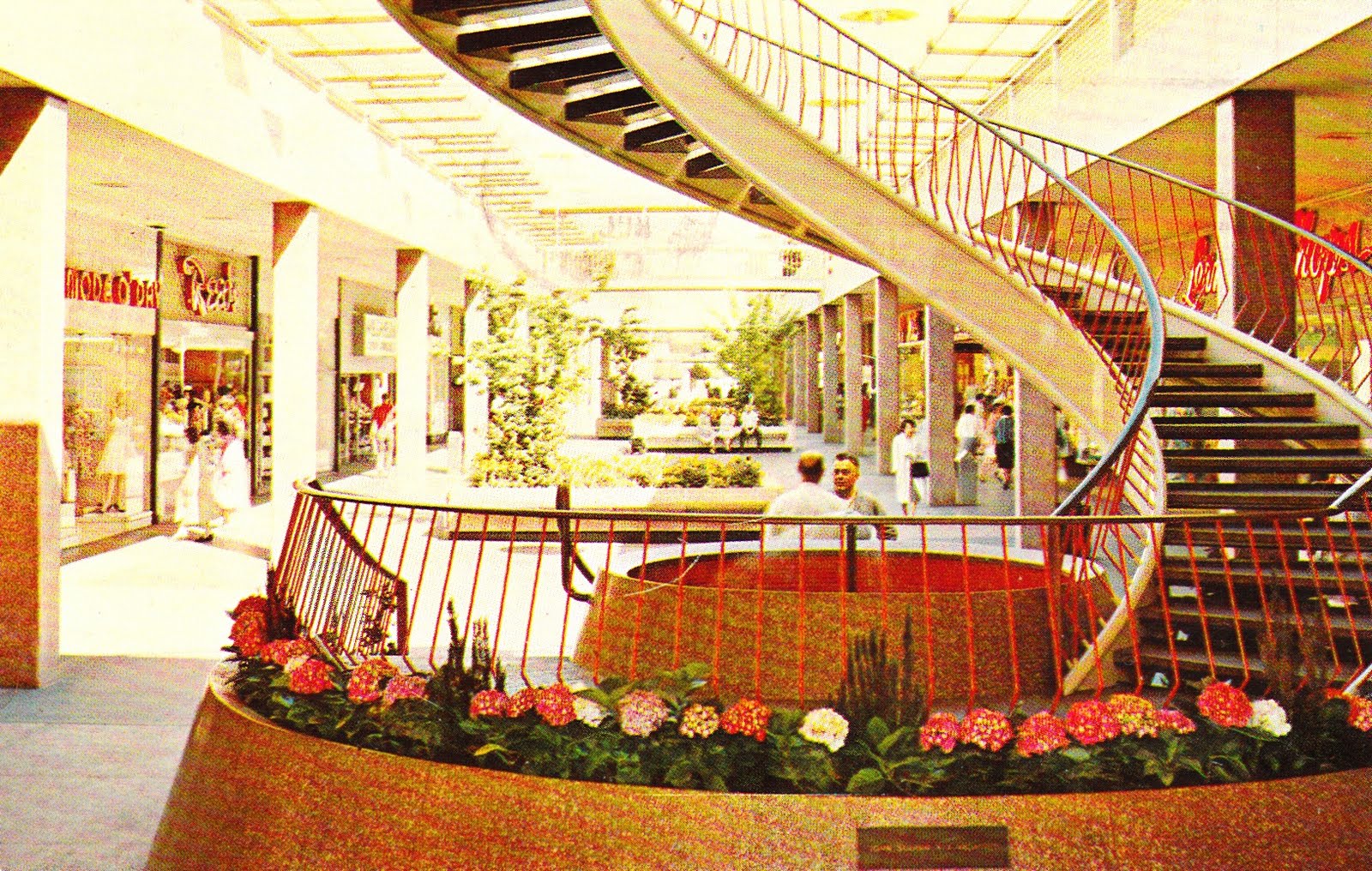 David Cobb Craig: More Mall Post Cards: Stairs and Balconies