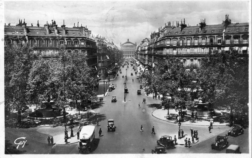 Gutted Arcades of the Past: Avenue de l'Opéra, Paris