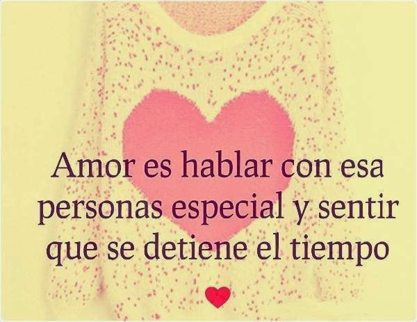Las Mejores Frases Para Publicar en FB: Frases De Amor: Amor Es Hablar