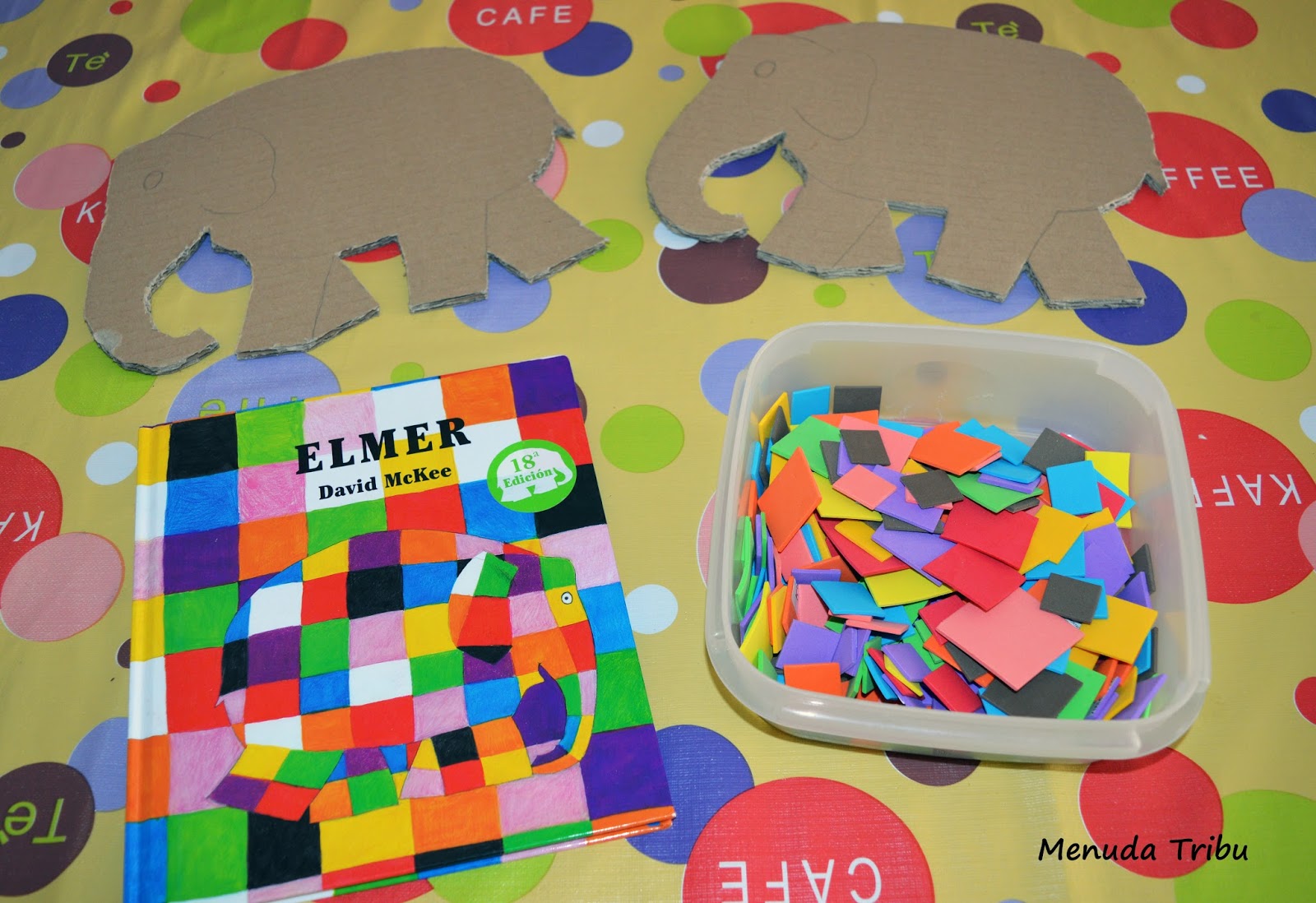 Menuda Tribu: Crea tu propio elefante Elmer