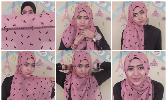 Tutorial Hijab Modern | Bersosial.com