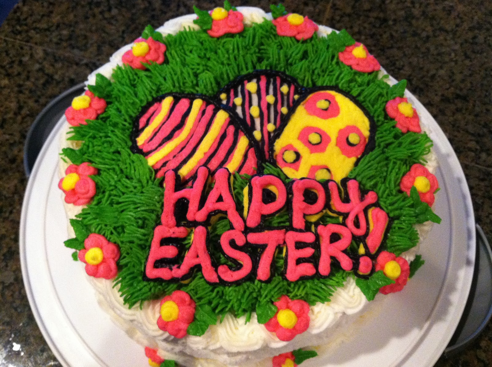 Cat's Cake Creations: HAPPY EASTER CAKE!