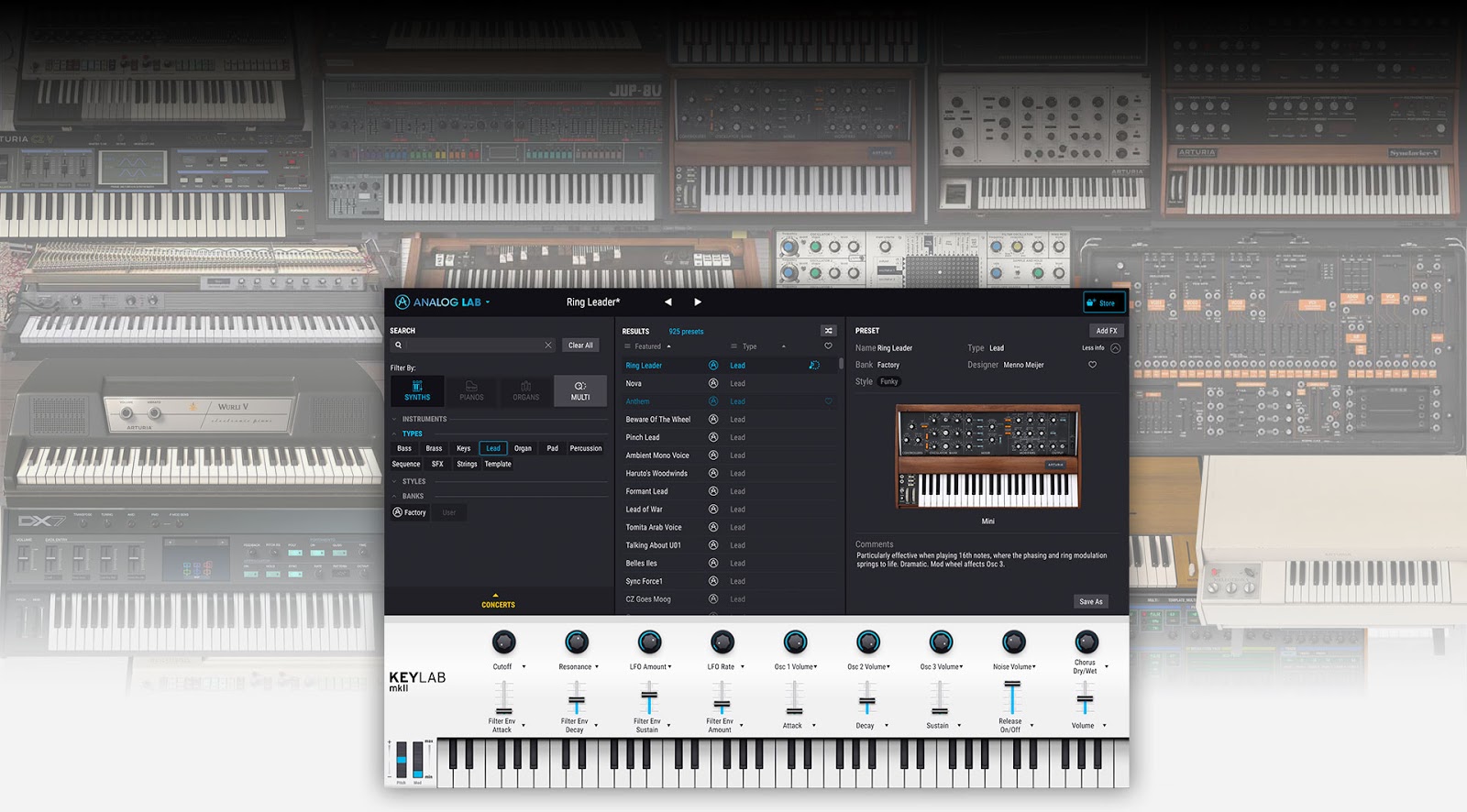 MATRIXSYNTH: ARTURIA Introduces New KeyLab Essential 88 Note Keyboard ...