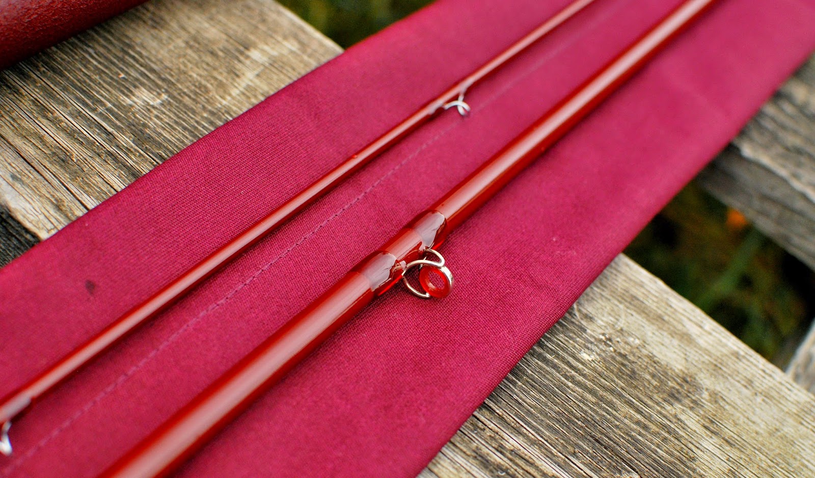 Handcrafted graphite and fiberglass fly rods: Morgan 8' #3