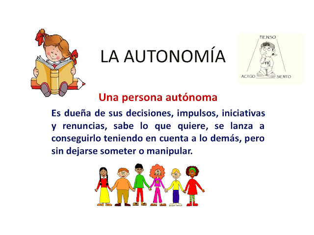 Las Buenas Relaciones Humanas: Autonomía y Autorregulación en las ...