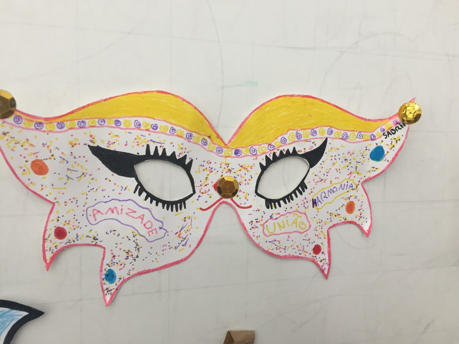 Pedagógiccos: Mural de carnaval