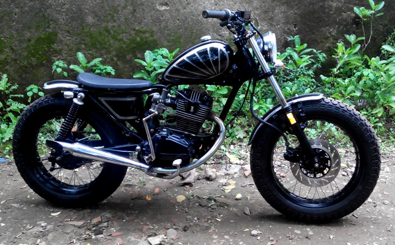 Victorious Custom Works: Honda GL Pro _ Bratstyle
