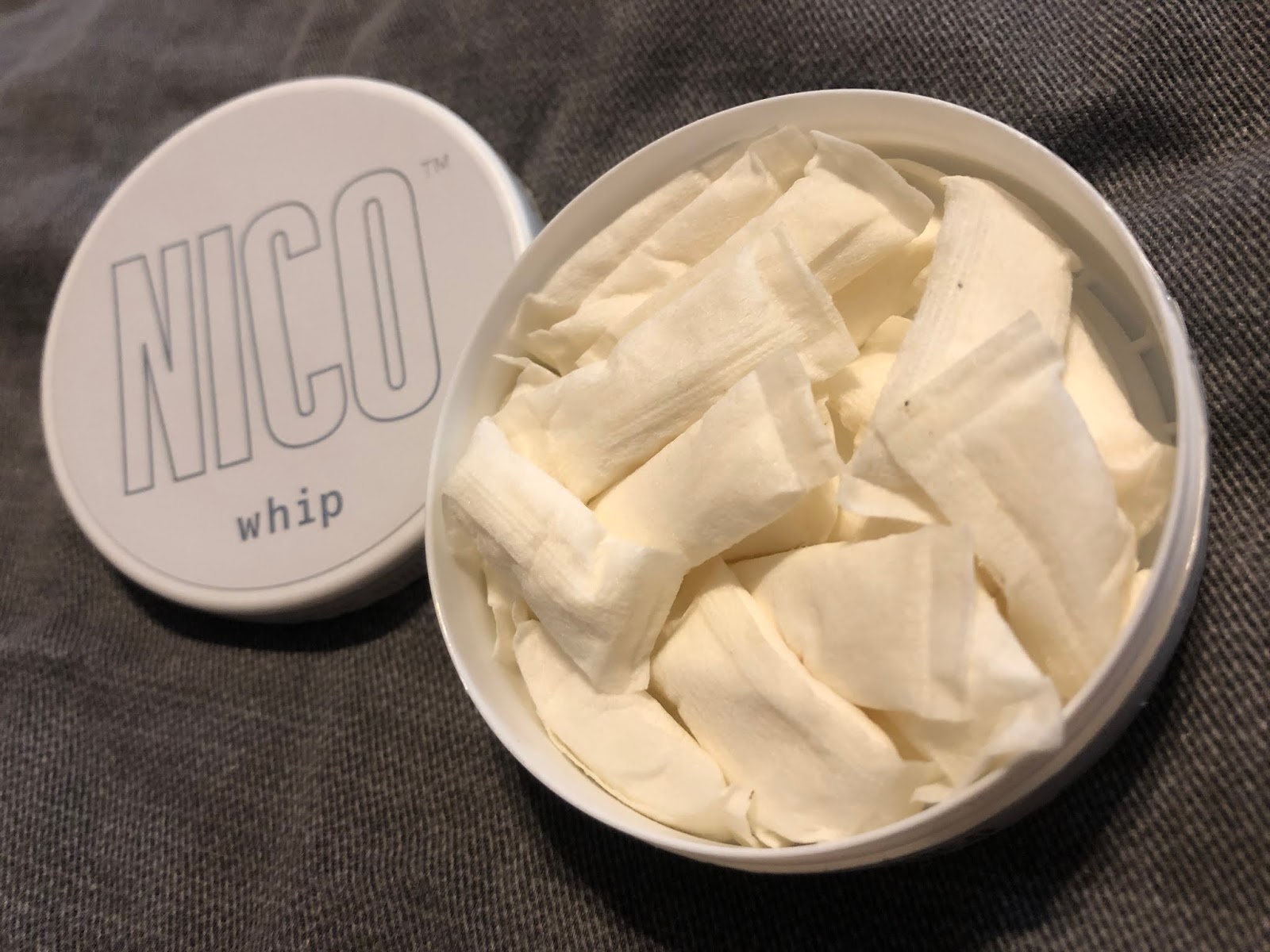 Nico Whip & Nico Lash (Nicotine Pouches) - Review. 14 August 2020.