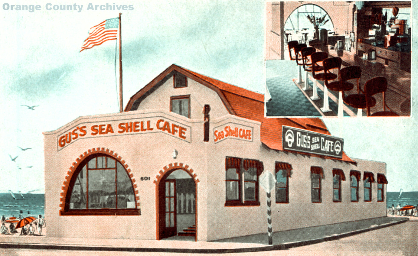 O.C. History Roundup: Gus' Sea Shell Cafe, Balboa