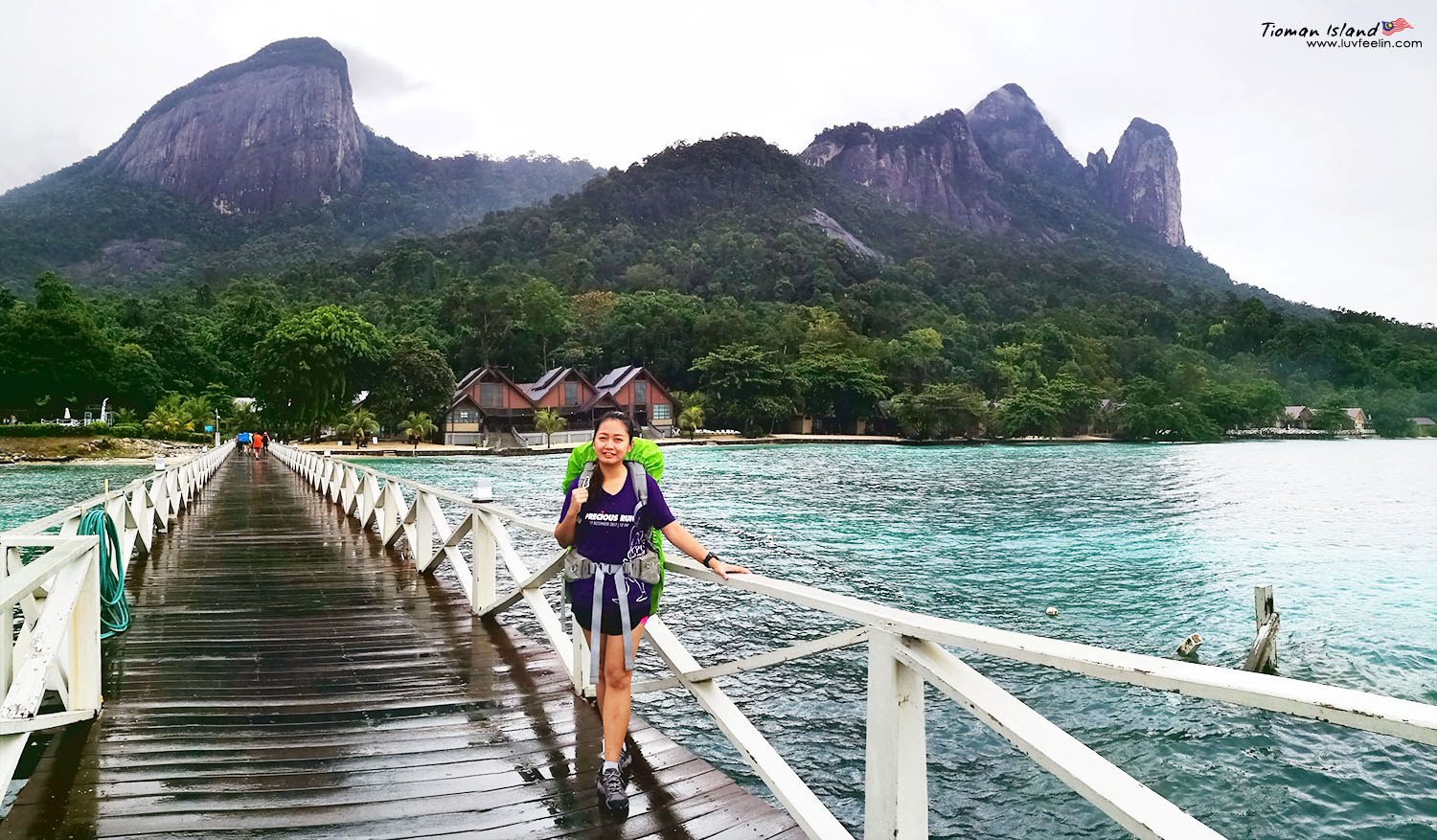 Kampung Asah Waterfall of Tioman Island 徒步刁曼岛寻【甘榜阿沙瀑布】 - 乐飞翎 ♥ LUVFEELIN