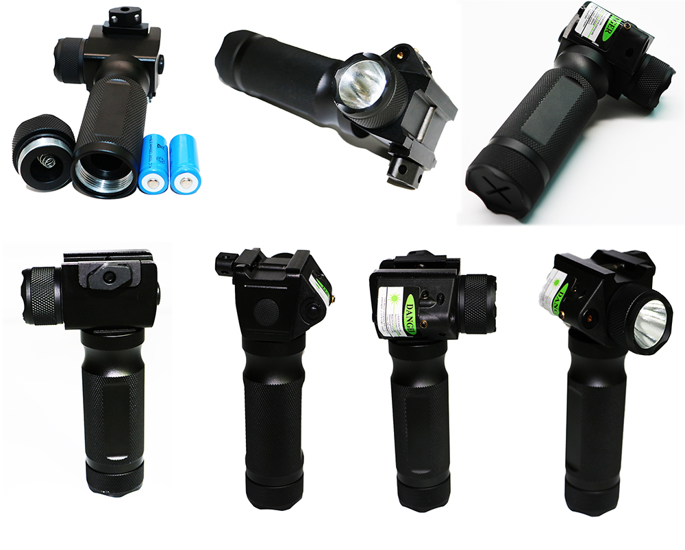 Rail Mount Laser Gun Sights for Pistols & Rifles: Laser Foregrip