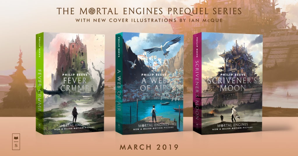 Fever Crumb series has new covers by Ian McQue | Mortal Engines: Books ...
