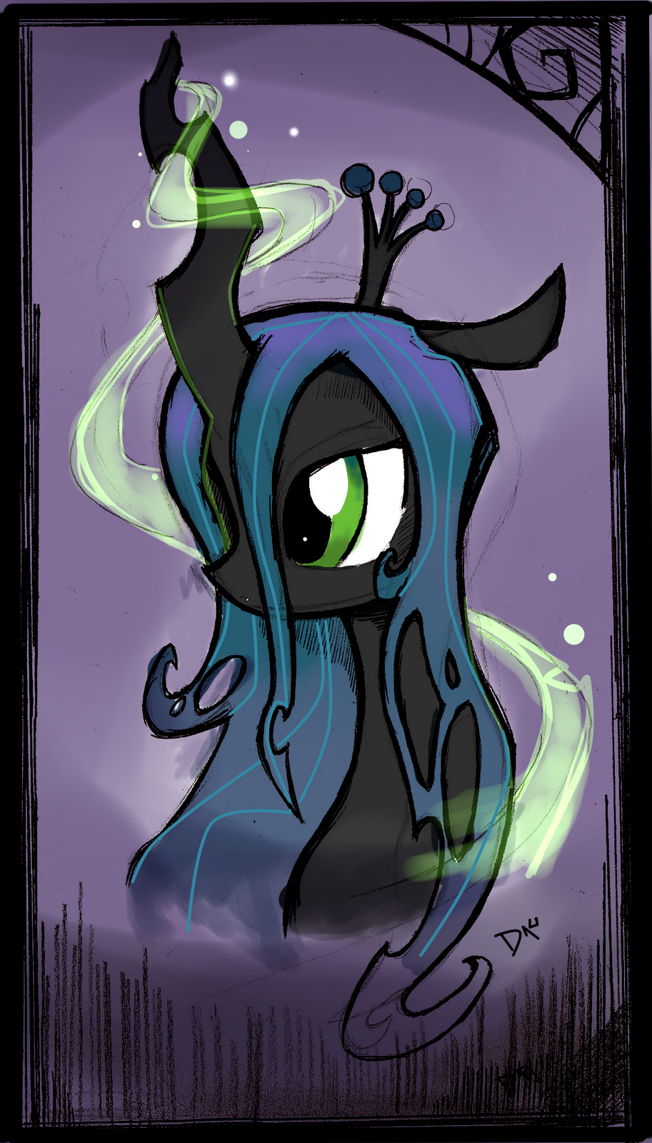 Equestria Daily - MLP Stuff!: Drawfriend Stuff #402 - Chrysalis Edition
