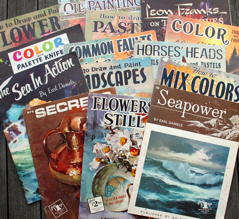 My Week in Art: Vintage Walter T. Foster books