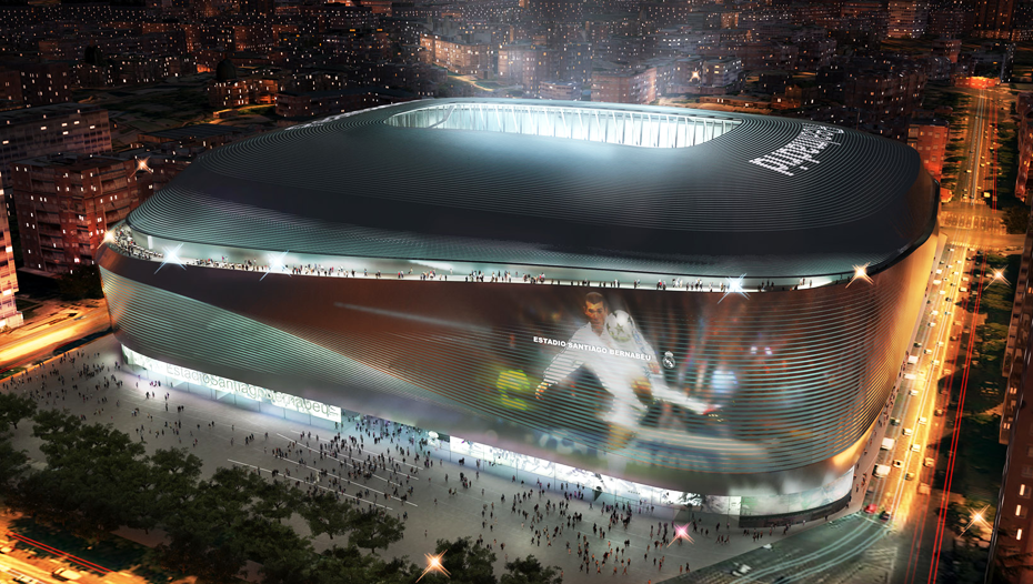 Futurix: Il nuovo stadio del Real Madrid nell’era spaziale