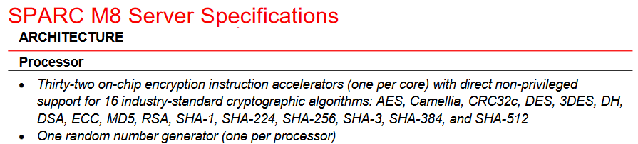 Network Management: State of The Art - SPARC M8 & Solaris