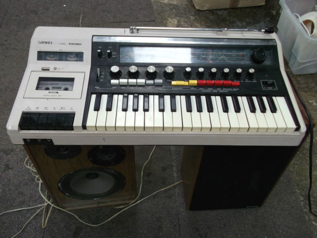 MATRIXSYNTH: Sankei Entertainer - Vintage 70's Synth/Radio/Tape Keyboard