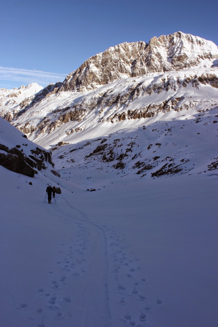 Between Skiing and Climbing: Vanoise ski touring - 'the snow sky ...
