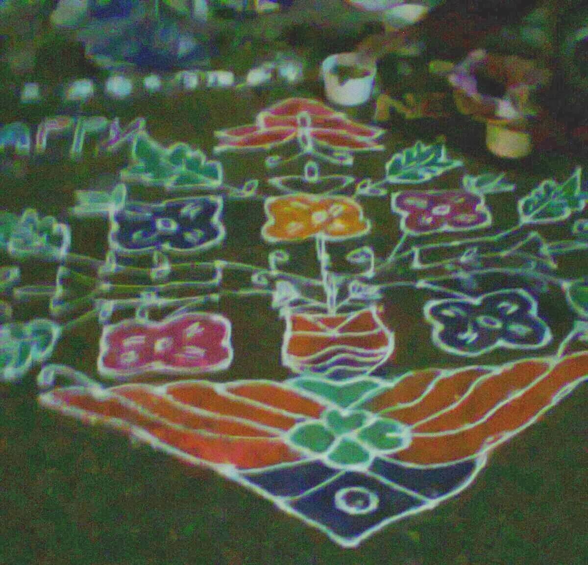 Heritage of India: Rangoli designs (Muggulu)