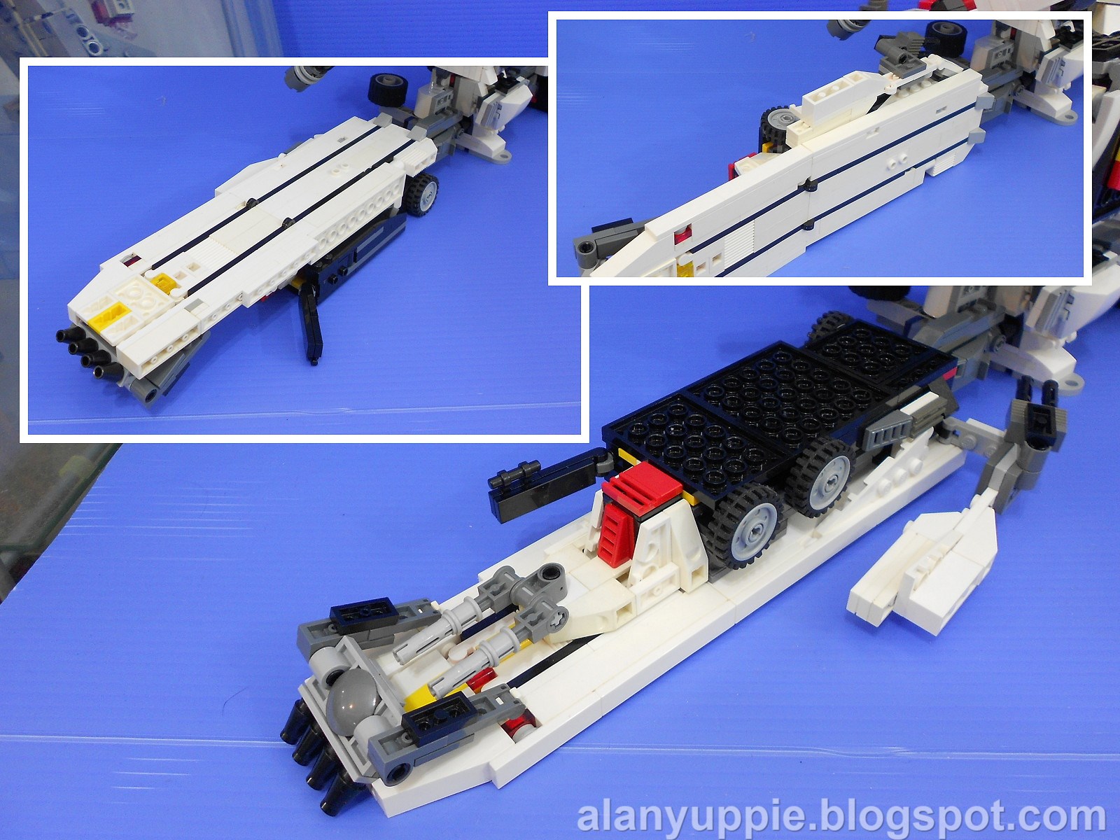 Alanyuppie's LEGO Transformers: LEGO Metroplex: Part 3 of 3: Base Mode