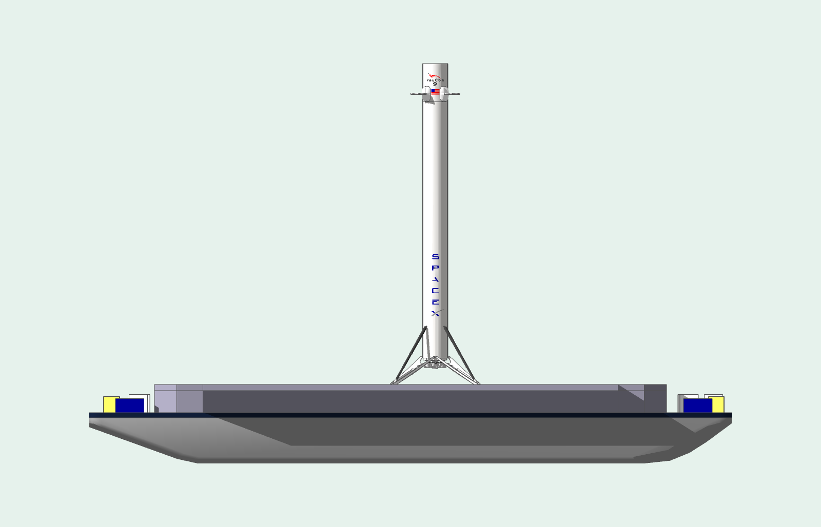 Cosmiste: SpaceX Unveils Autonomous Drone Ship