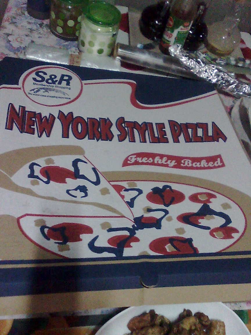 Bianca's food trip!: SnR's New York Style Pizza