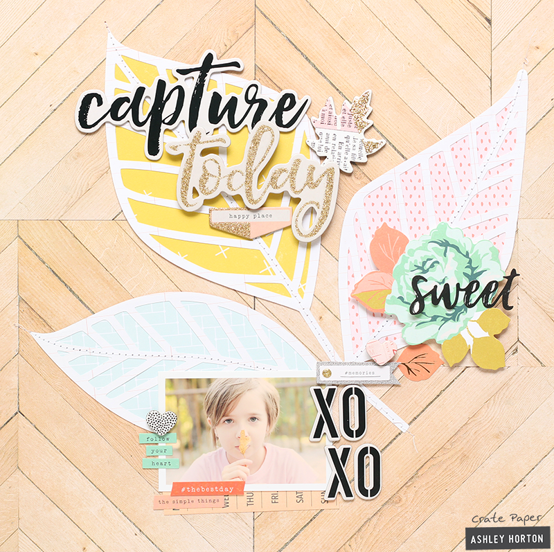 Ashley Horton Designs: Crate Paper | Capture Today