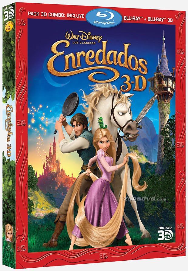 Princesas Disney: Enredados estará disponible en Blu-Ray 3D