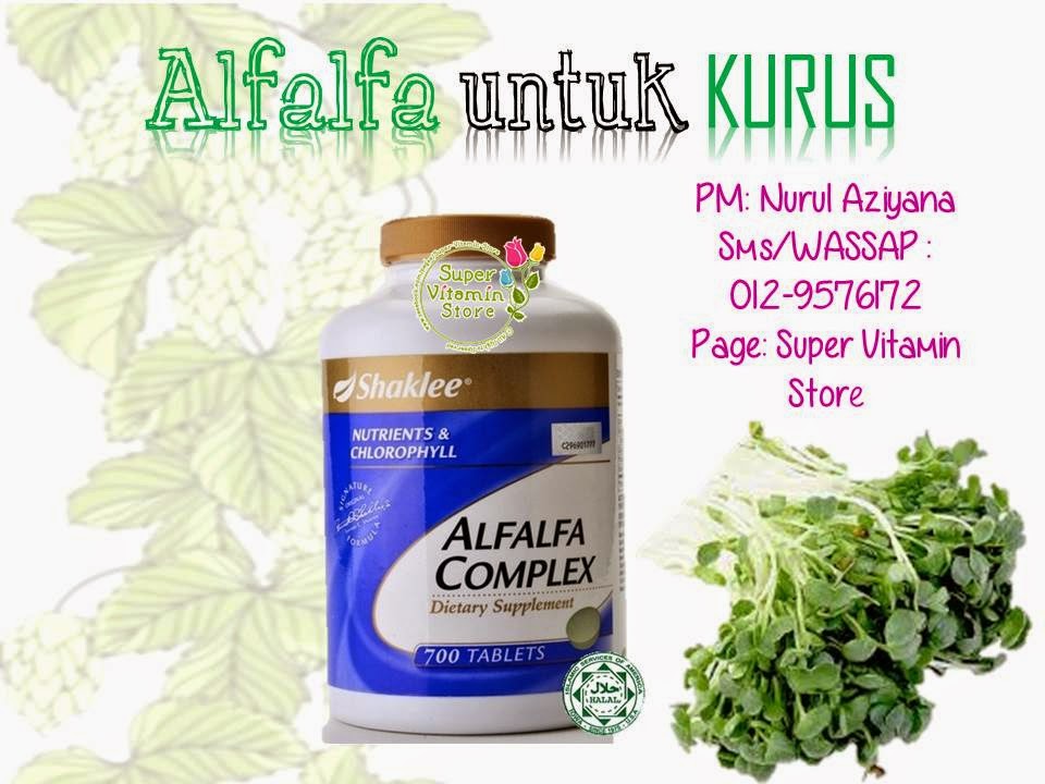Kelebihan dan kebaikan Alfalfa Complex : Bagaimana ia boleh membantu ...