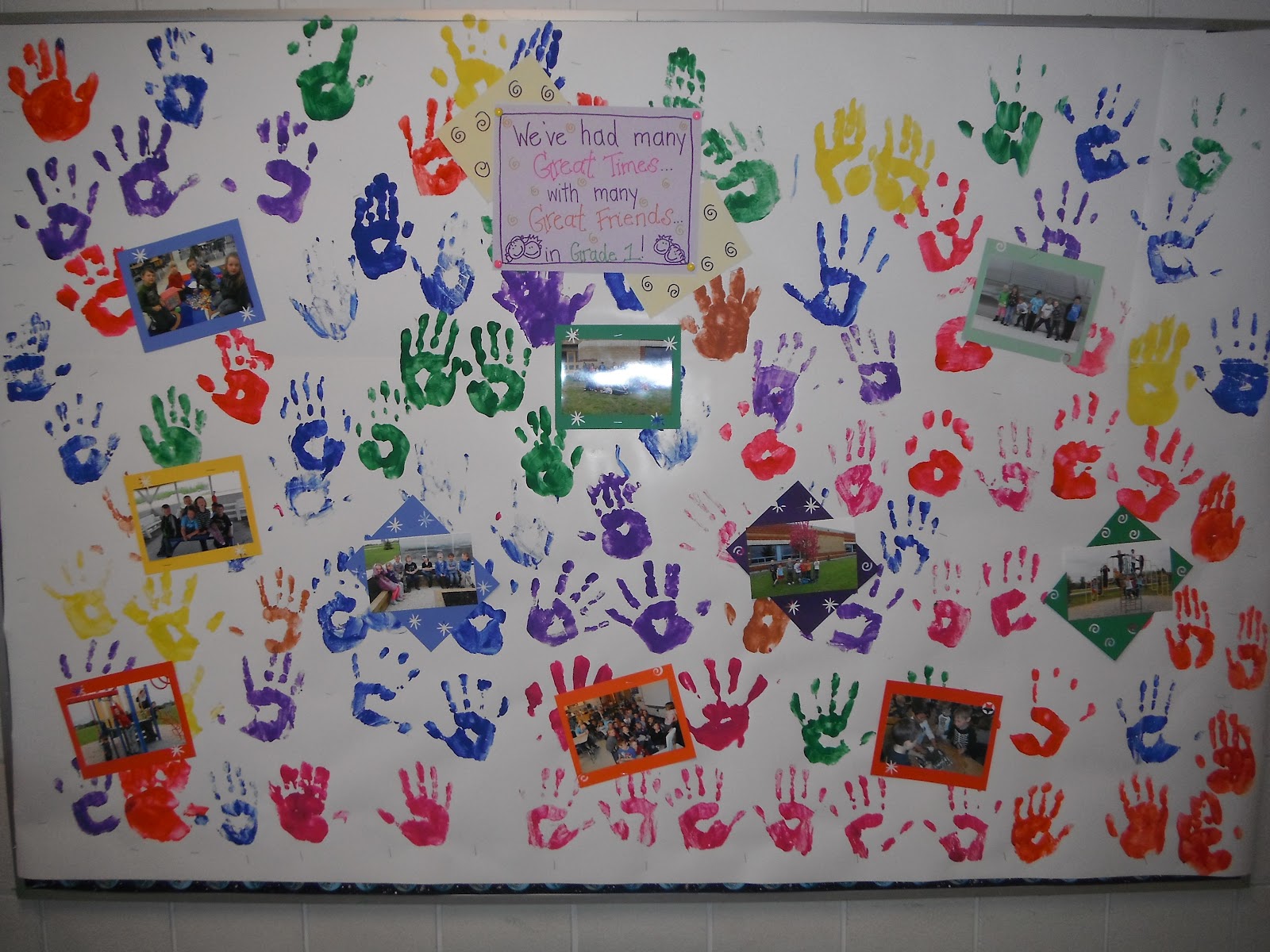 Life at SSES: Friendship Mural in Grade 1
