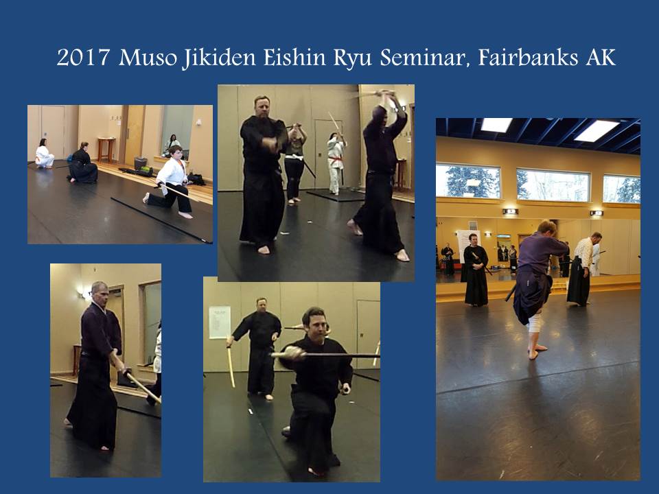 Muso Jikiden Eishin Ryu at Shoryukan Dojo, Alaska: 2017