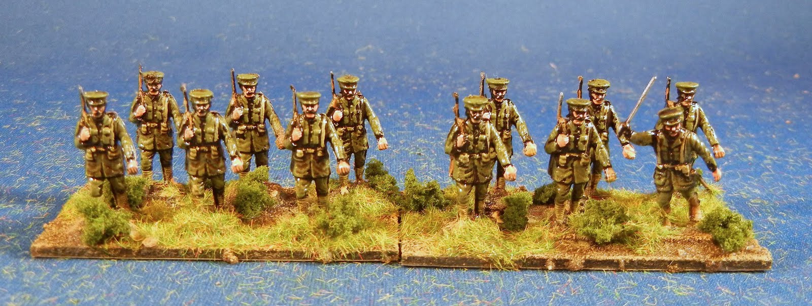 Bob's Miniature Wargaming Blog: First WW1 British Troops